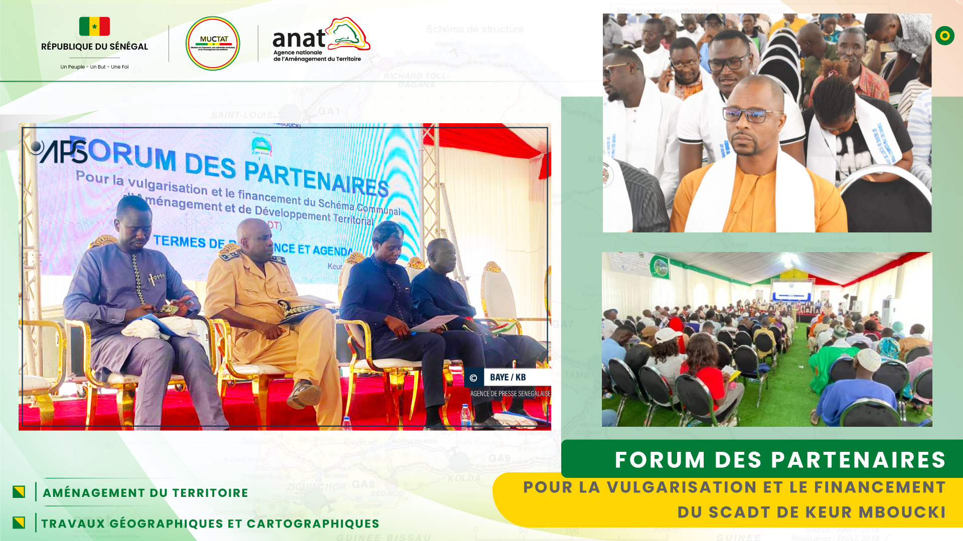 Forum des partenaires pour la vulgarisation et le financement du SCADT ...